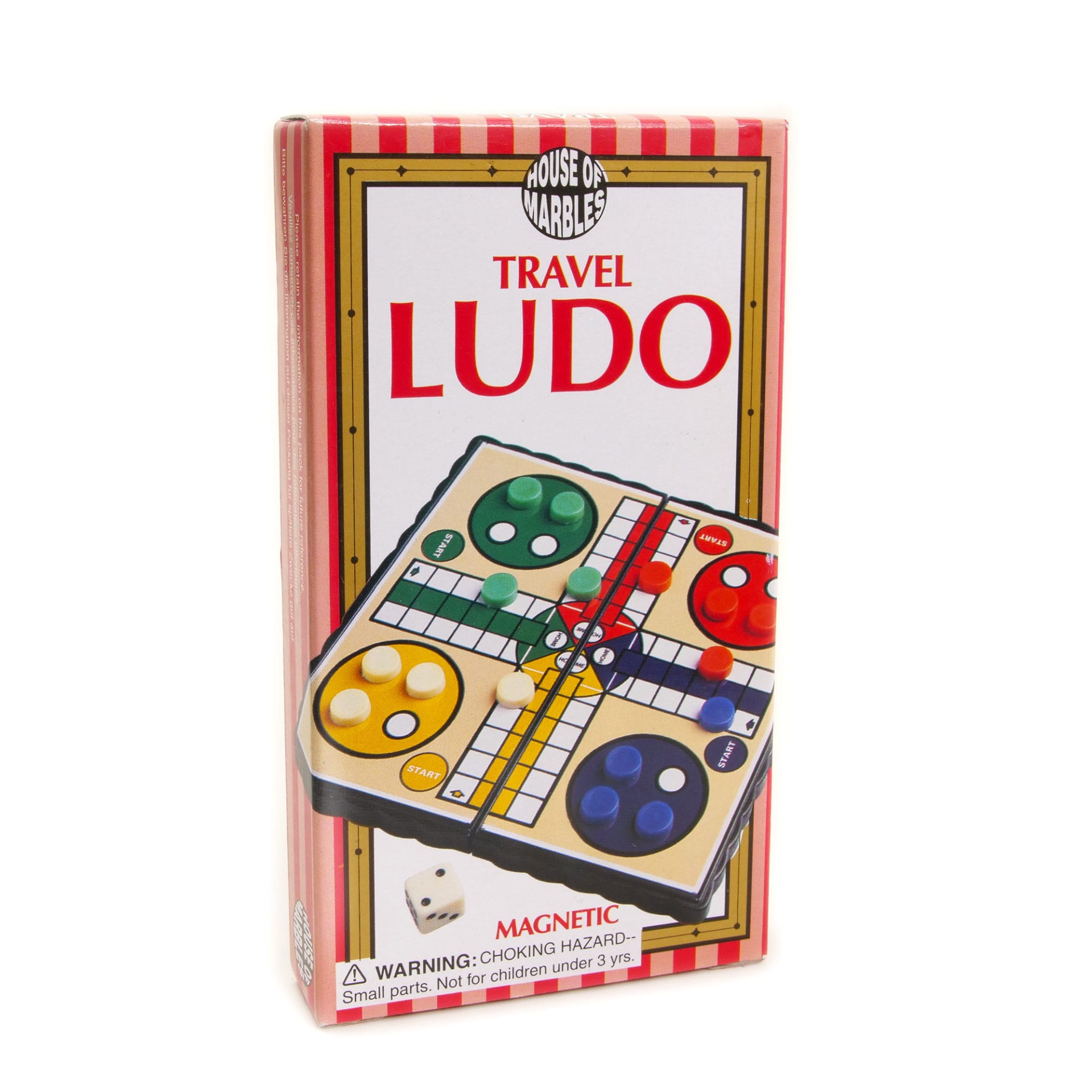 Ludo Instructions (Magnetic Travel) - House of Marbles