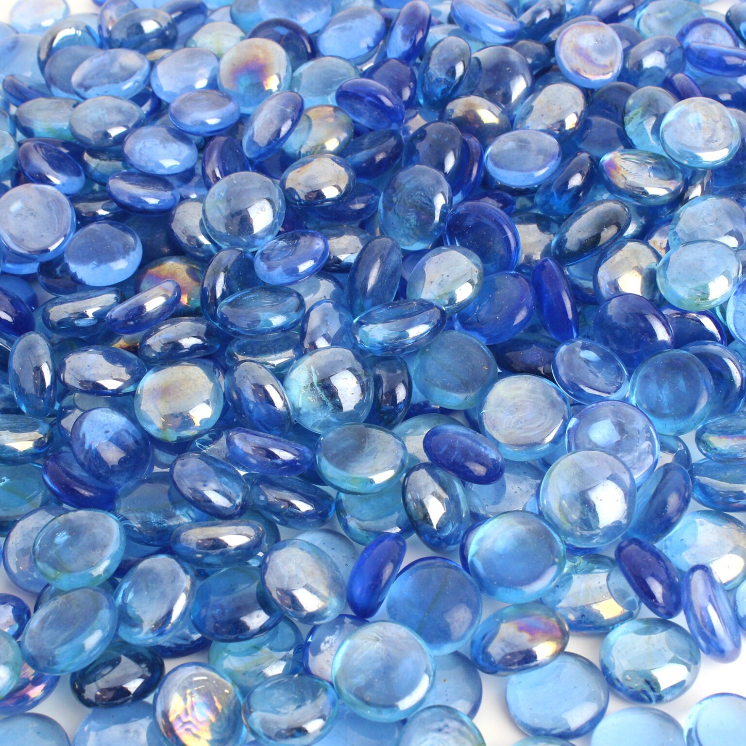 Traditional Glass Pebbles - Clear - House of Marbles