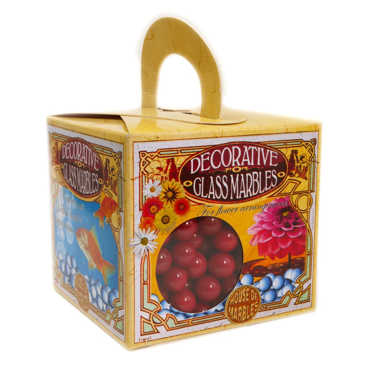 Box of 250 Red Marbles - House of Marbles