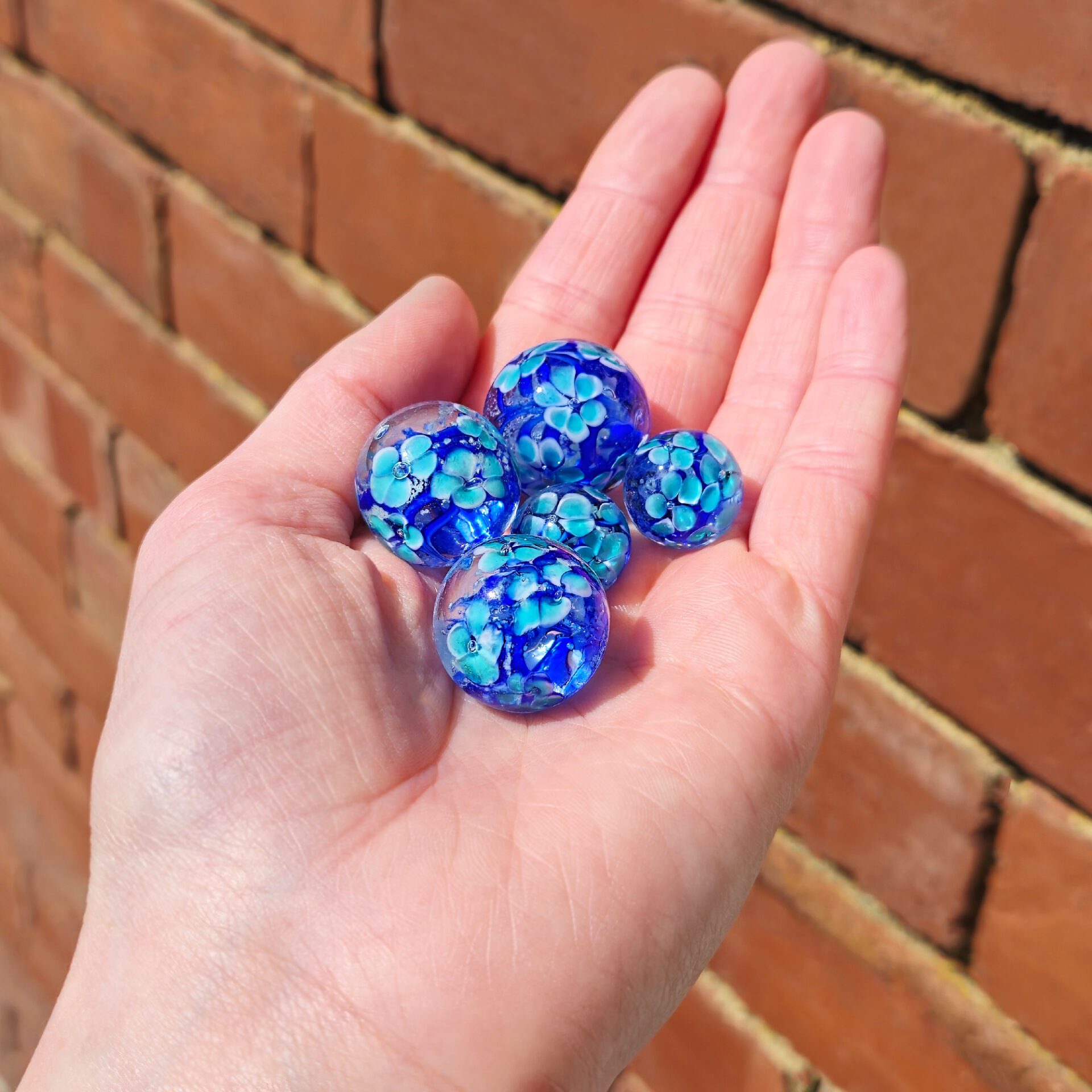 Aster Marble - Glow In The Dark - House of Marbles