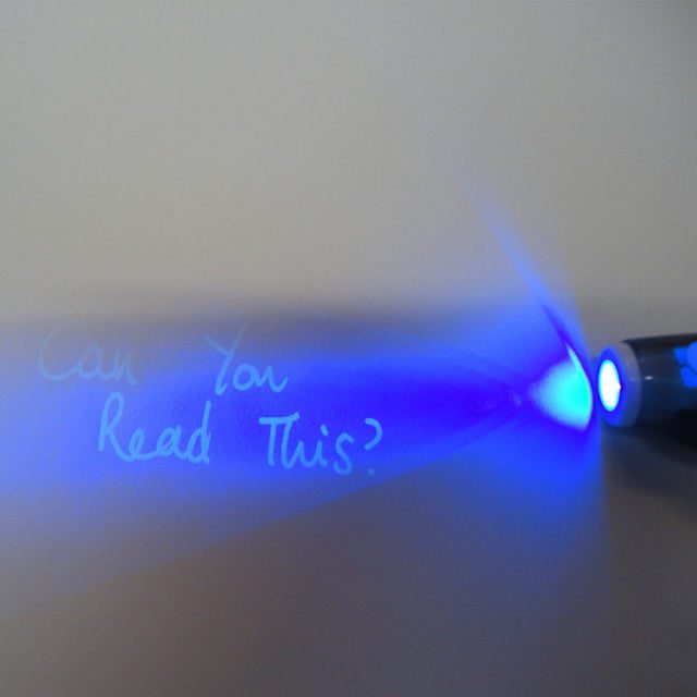 Secret Agent Spy Invisible Ink Pen | UV Light - House of Marbles
