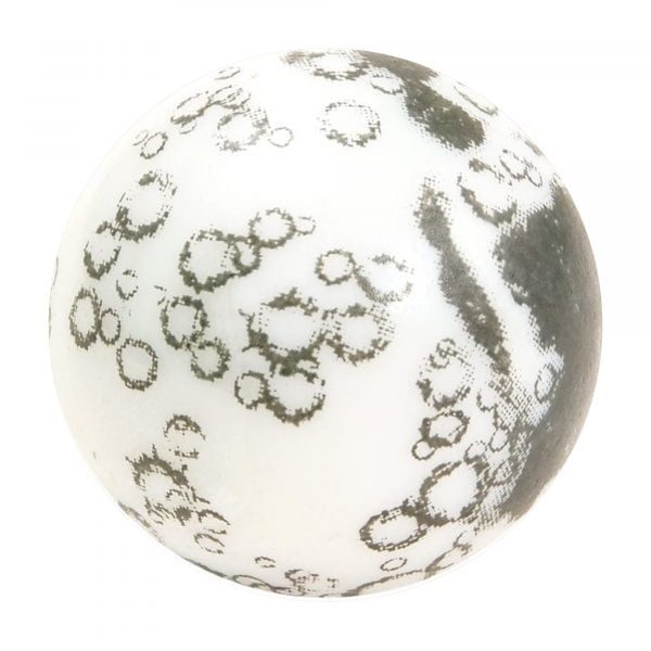 Iridescent Moon Marble - House of Marbles