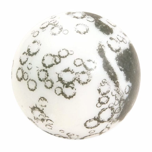 Iridescent Moon Marble - House of Marbles