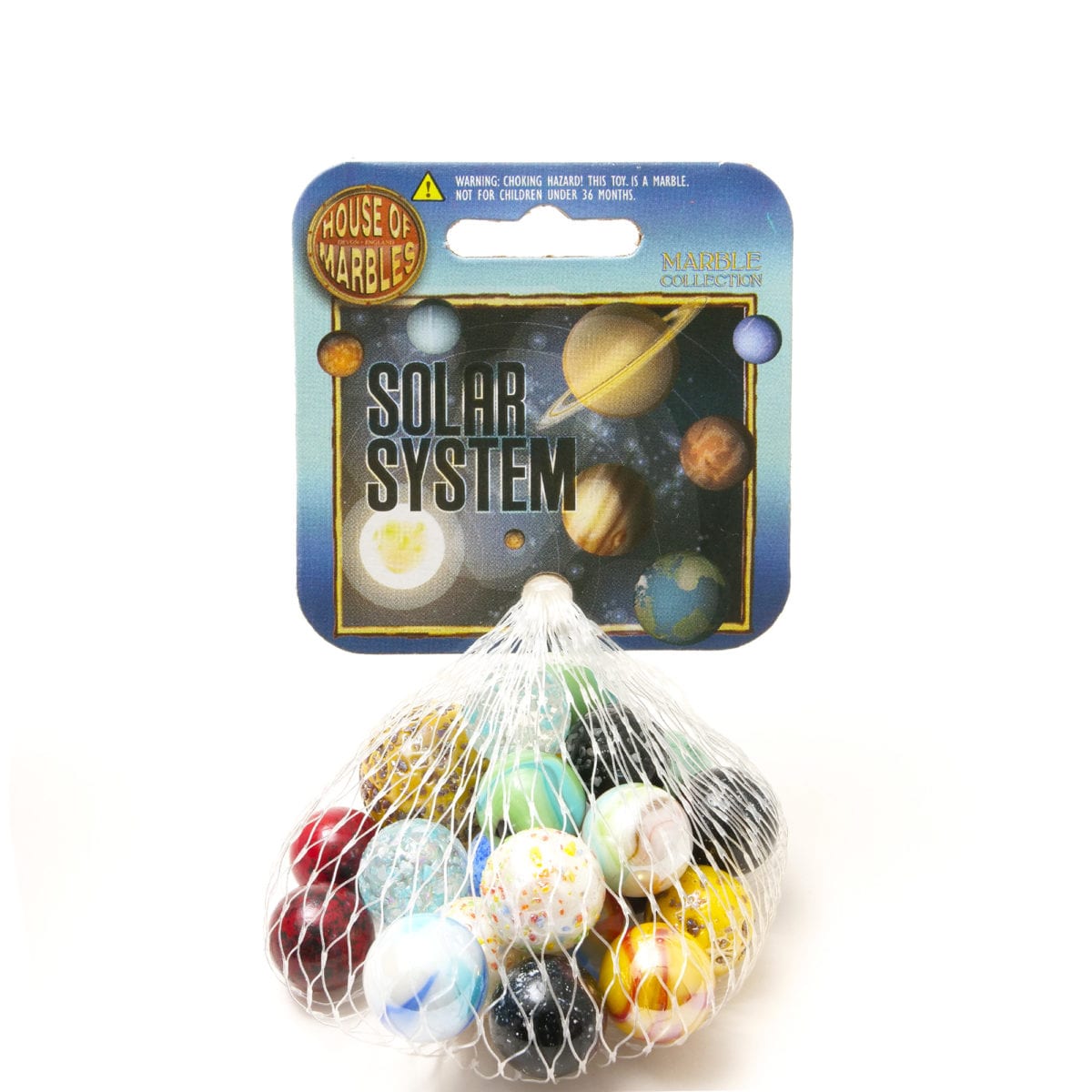 Net Bag of Solar System Marbles | House of Marbles