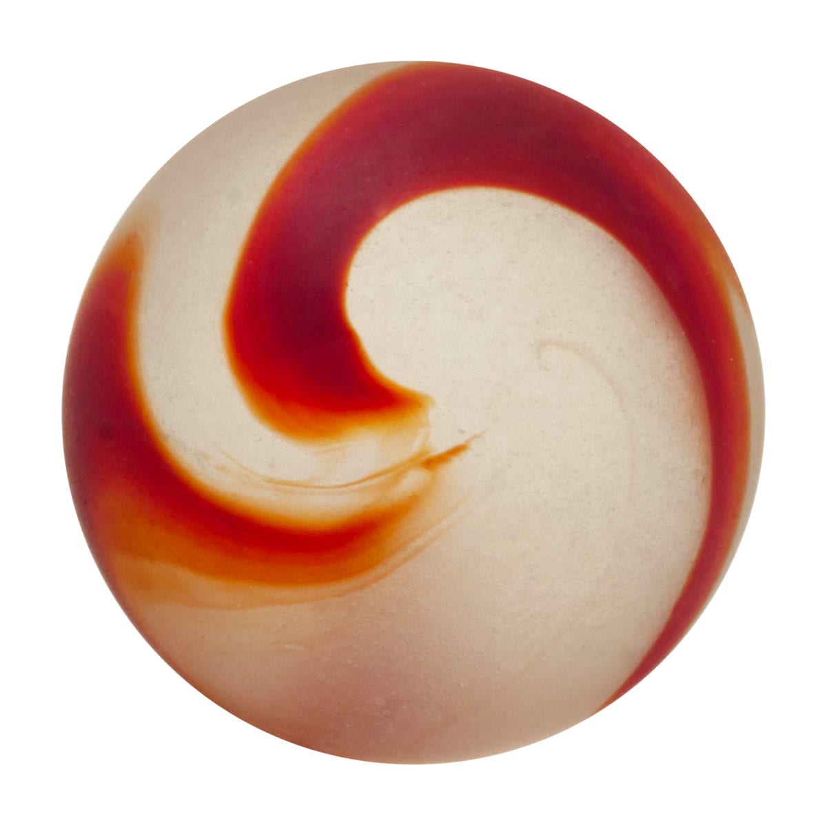 Frosted Rainbow Marble - Red - House of Marbles