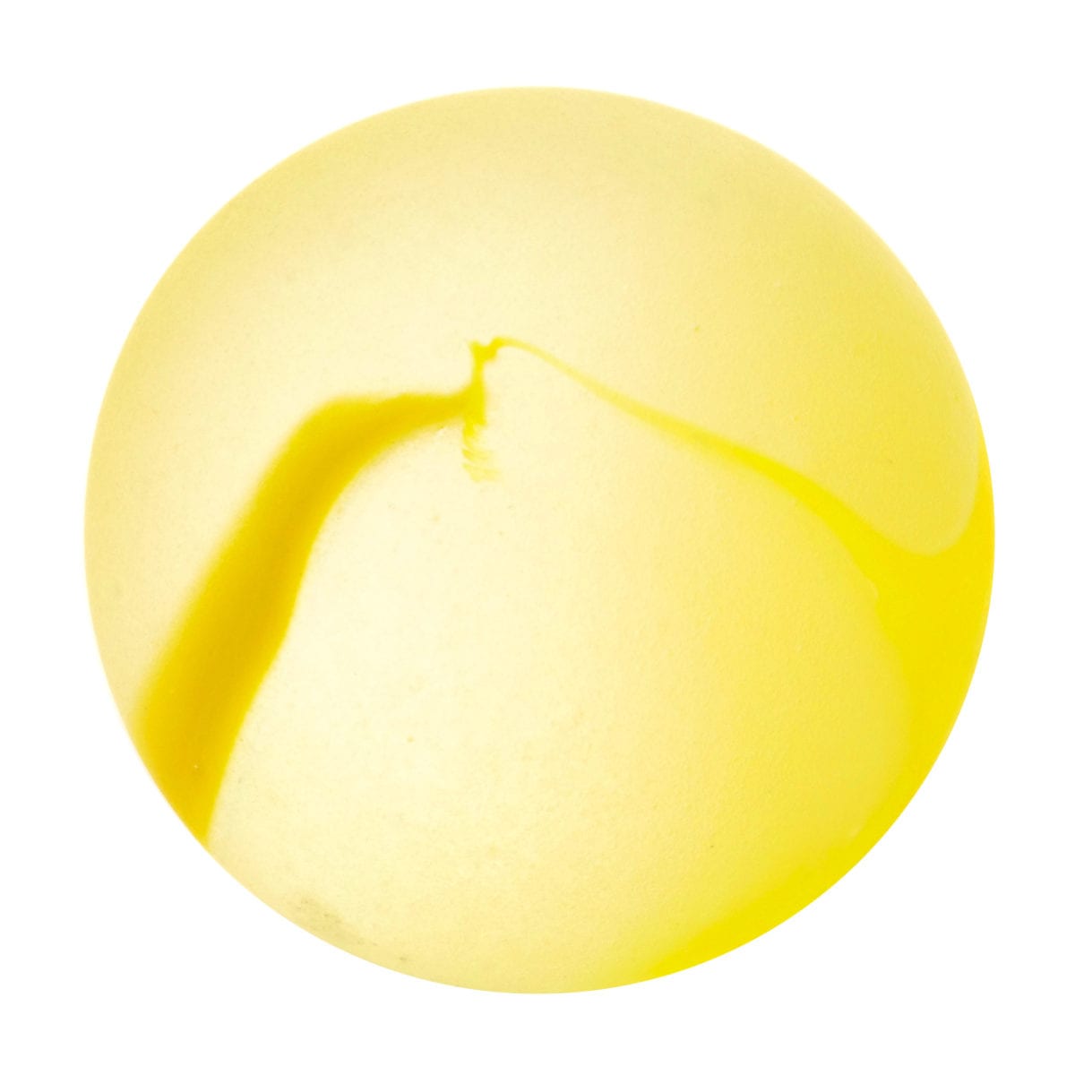 Frosted Rainbow Marble - Yellow - House of Marbles