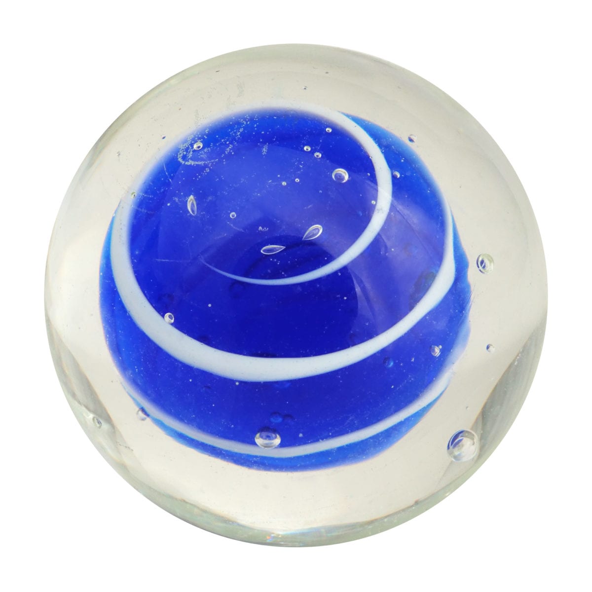 Bumble Bubble Marble - Dark Blue - House of Marbles