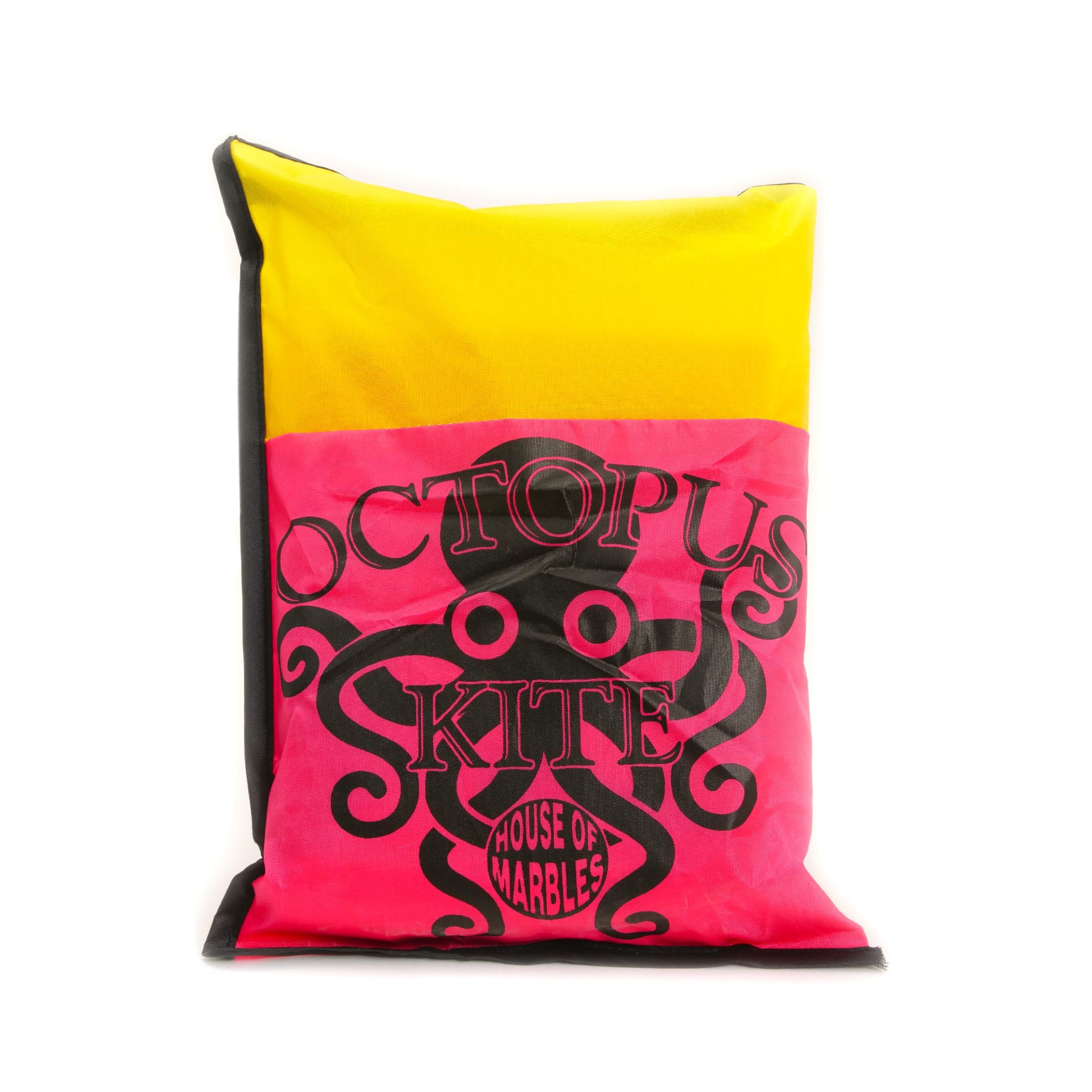 Octopus Kite - Pink/Yellow - House of Marbles