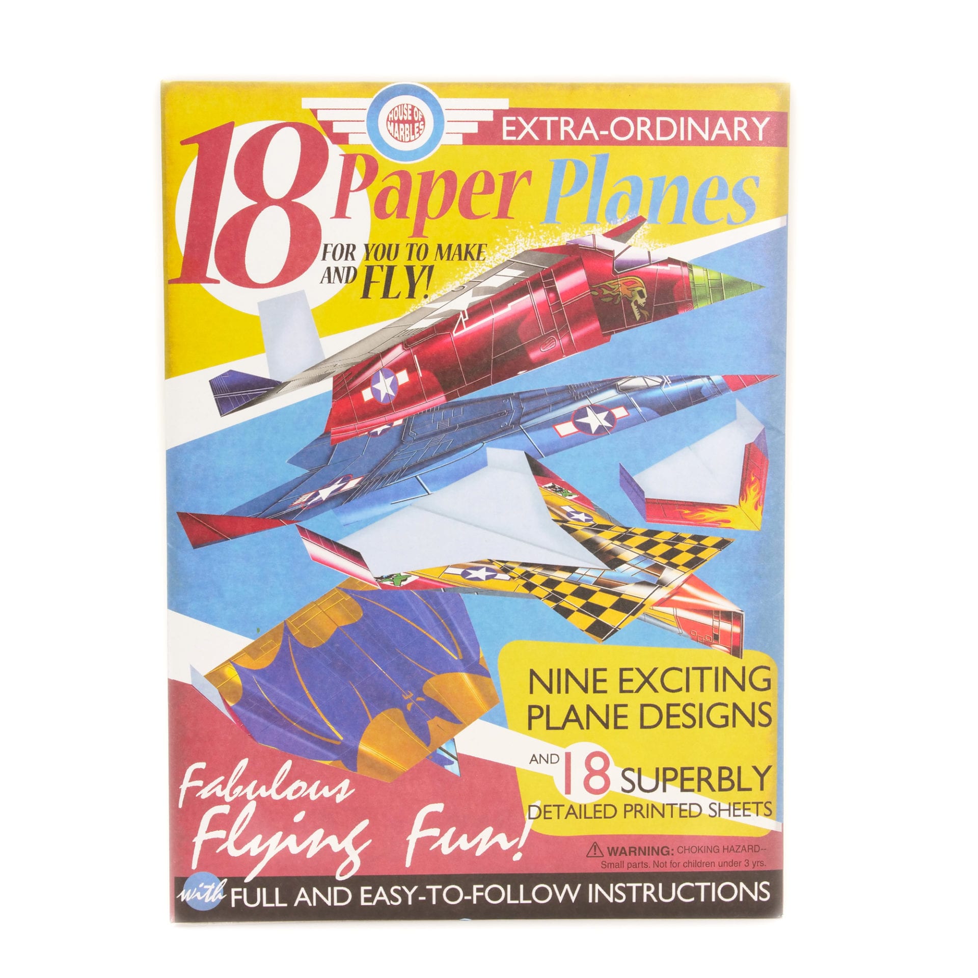 Paper Planes Instructions - House of Marbles