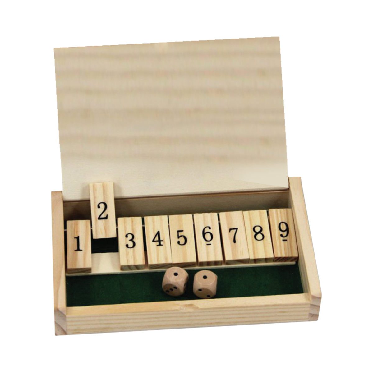 Wooden Shut The Box Game - House of Marbles