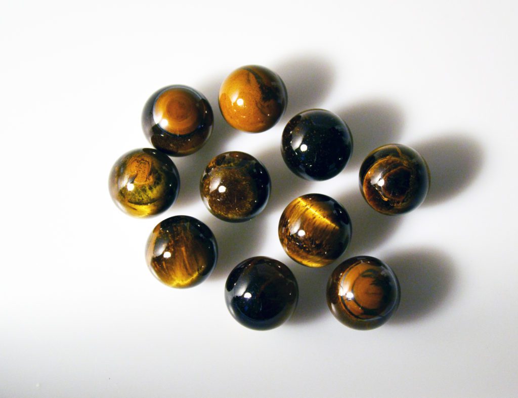 Tigers Eye Marble - House of Marbles
