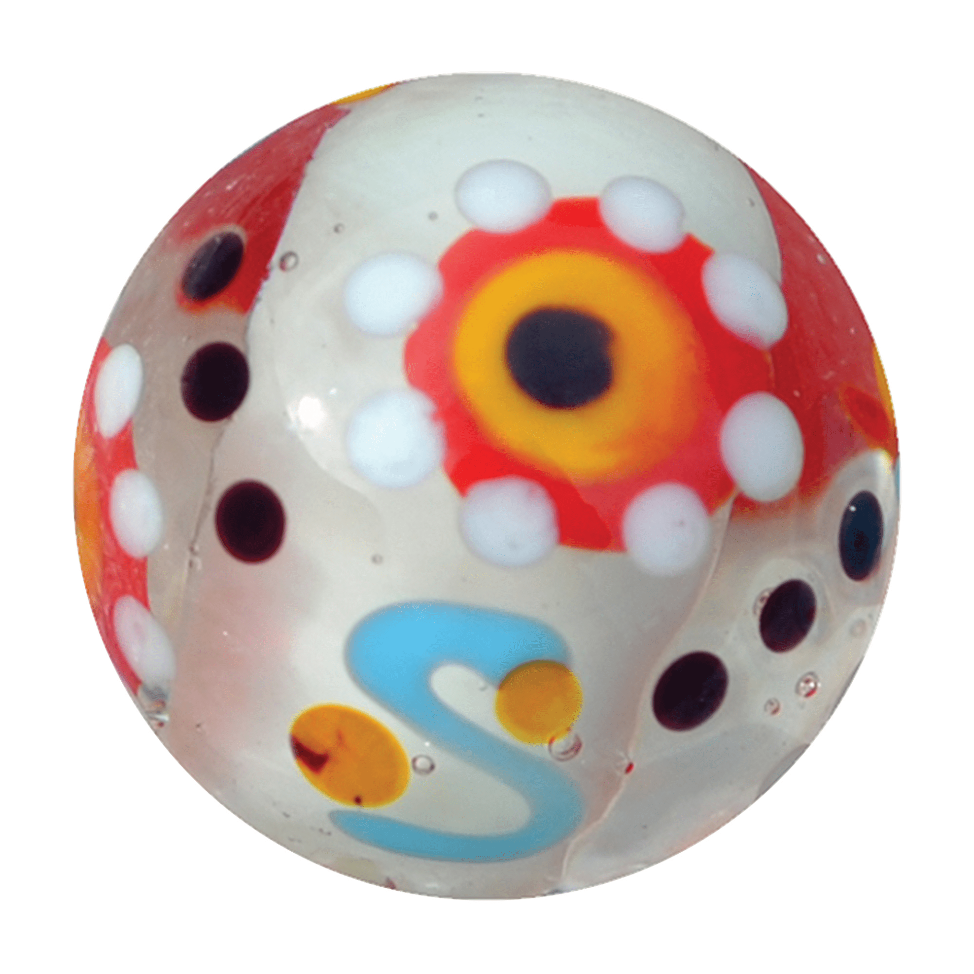 Pollination Patch Marble - White - House of Marbles