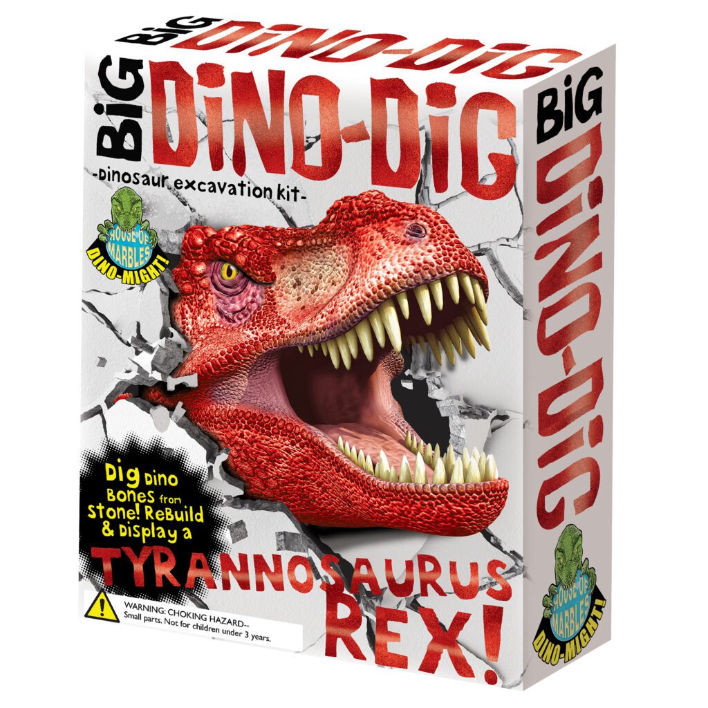 Dig and Discover Dino Excavation Kit - T-Rex - House of Marbles