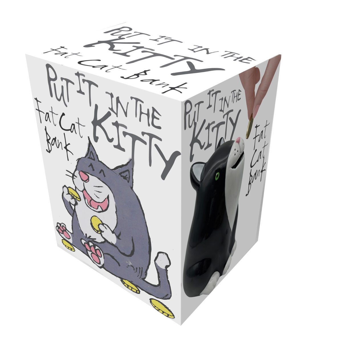 Fat Kitty Money Box - House of Marbles