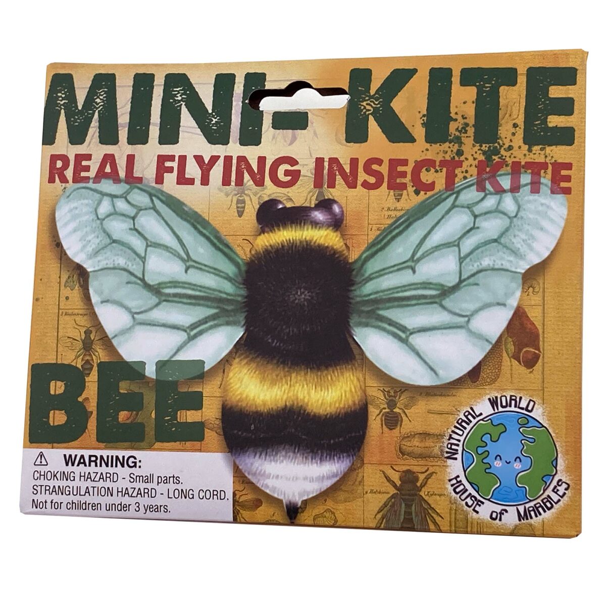 Mini Flying Insect Kite - Bee - House of Marbles