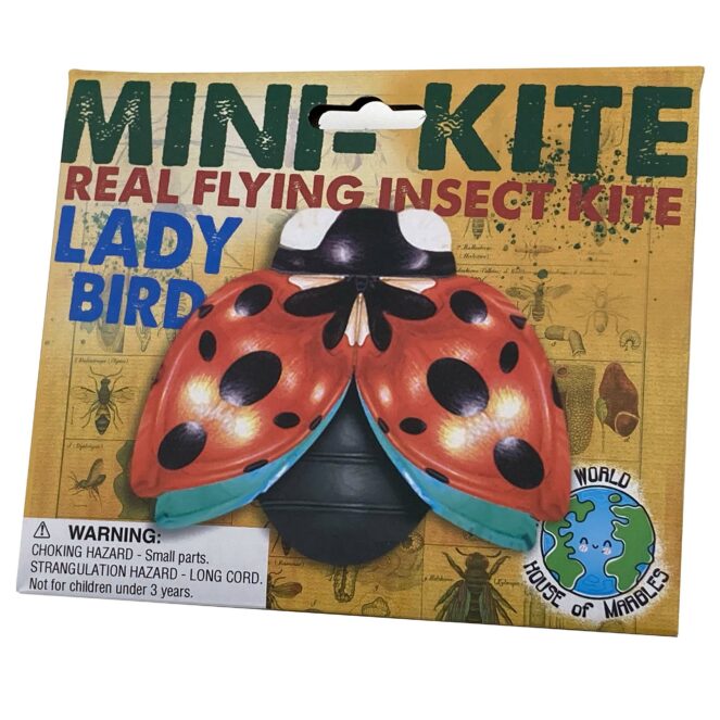 Mini Flying Insect Kite - Ladybird - House of Marbles