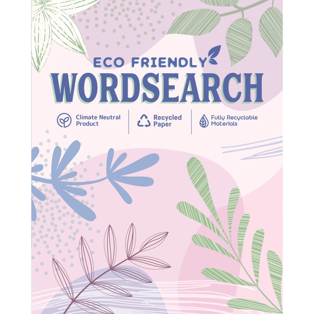 Eco Friendly Book of Word Search - House of Marbles