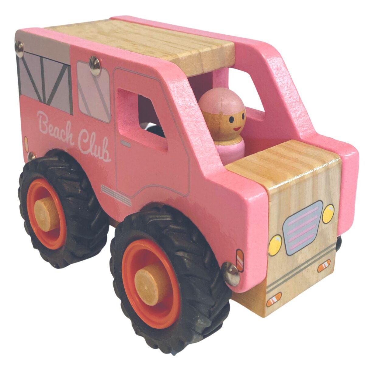 Wooden Brrm-Brrms Beach Bound Vehicles - House of Marbles