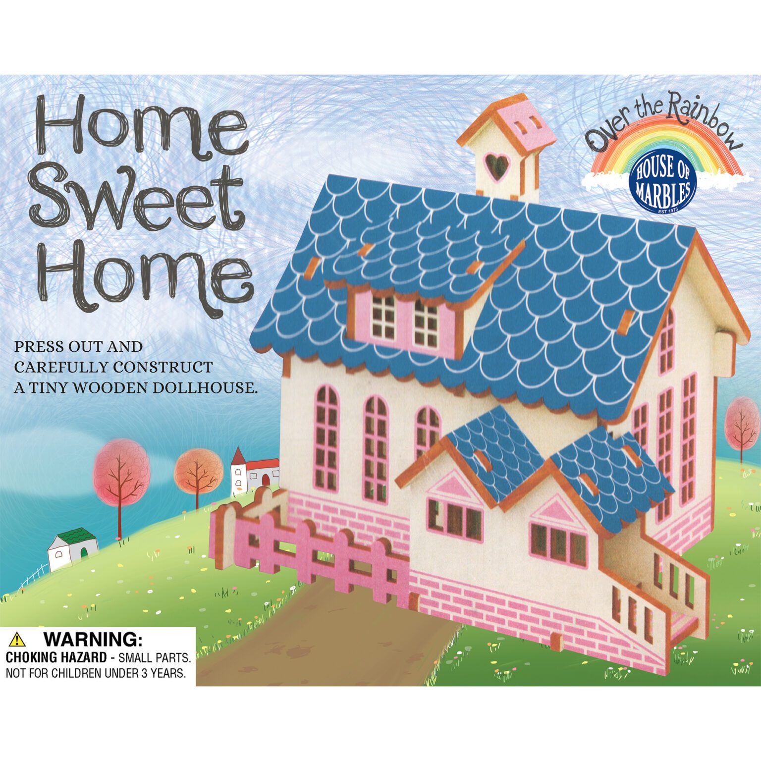 Home Sweet Home - Wooden Construction Kit - Quaint Cottage - House of ...