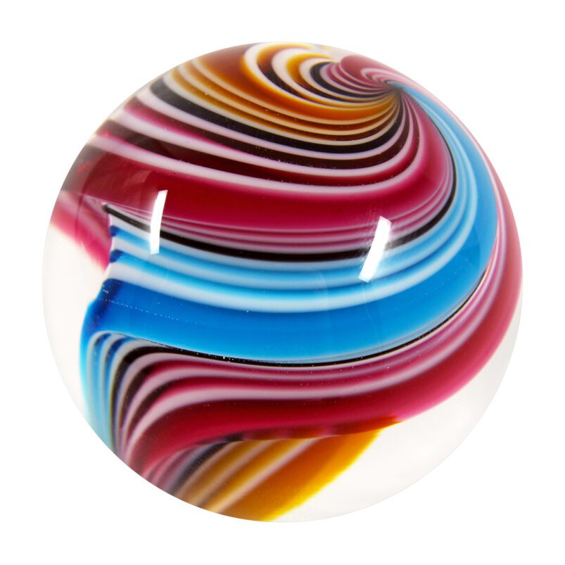 Swirl Core Marble | Purple - 44mm - House of Marbles
